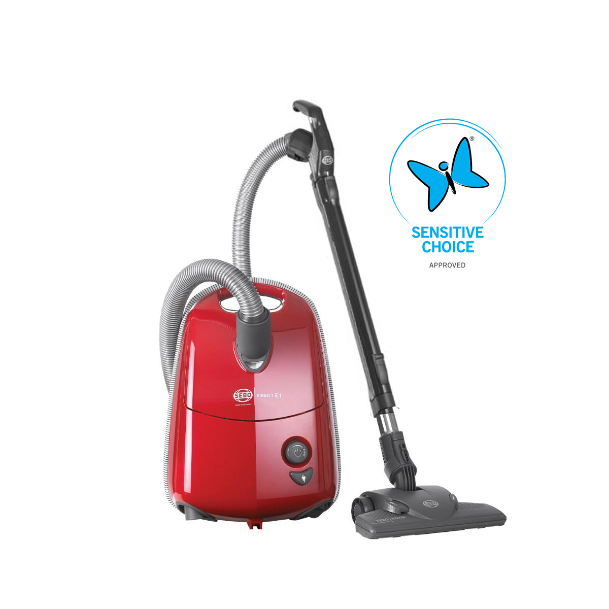 SEBO E3 Komfort Vacuum Cleaner | Wood | Hybrid Planks | Tiles | Pet ...